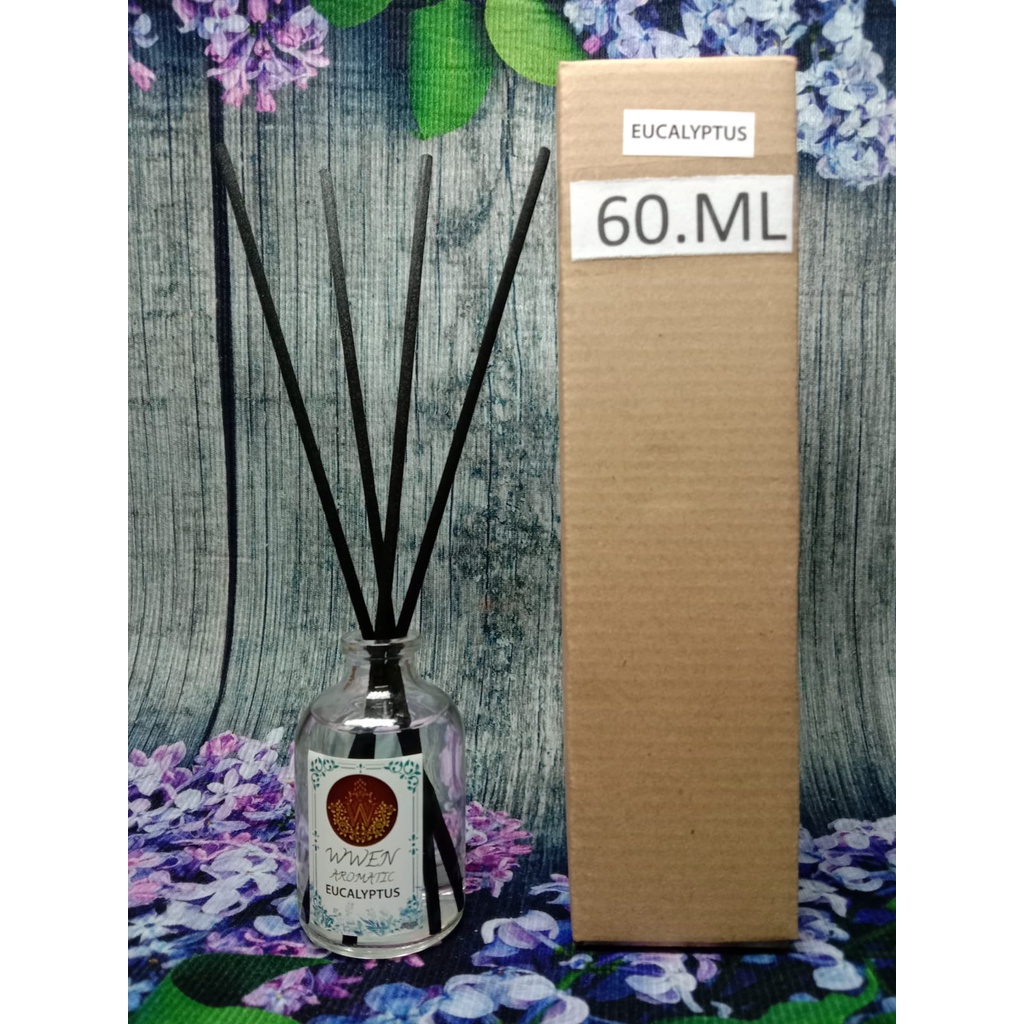Jual Reed Diffuser 60 Ml Aromatherapy Pewangi Ruangan Aroma Terapi ...