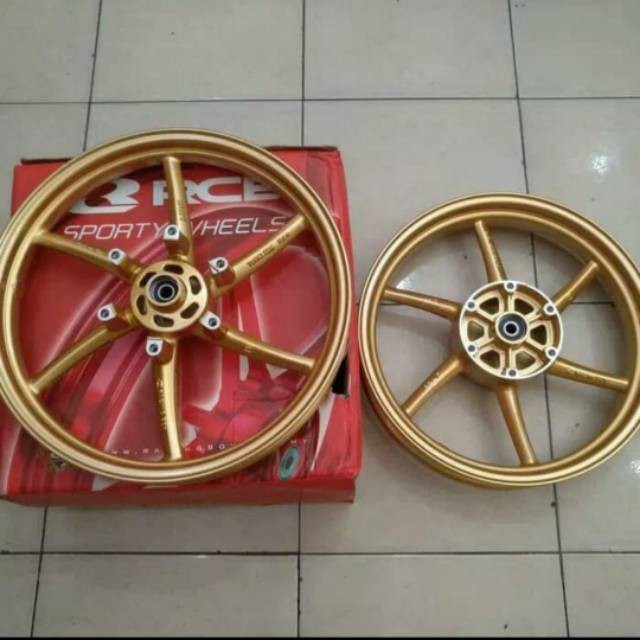 Jual Velg Racing Boy Ninja 150 RR RCB SP 522 warna Gold | Shopee Indonesia