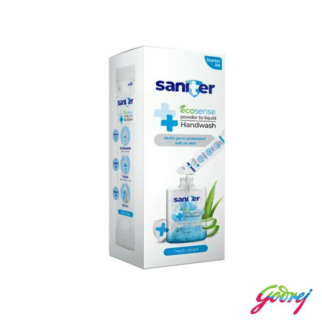 Jual saniter hand wash sabun cuci tangan powder to liquid antiseptik ...