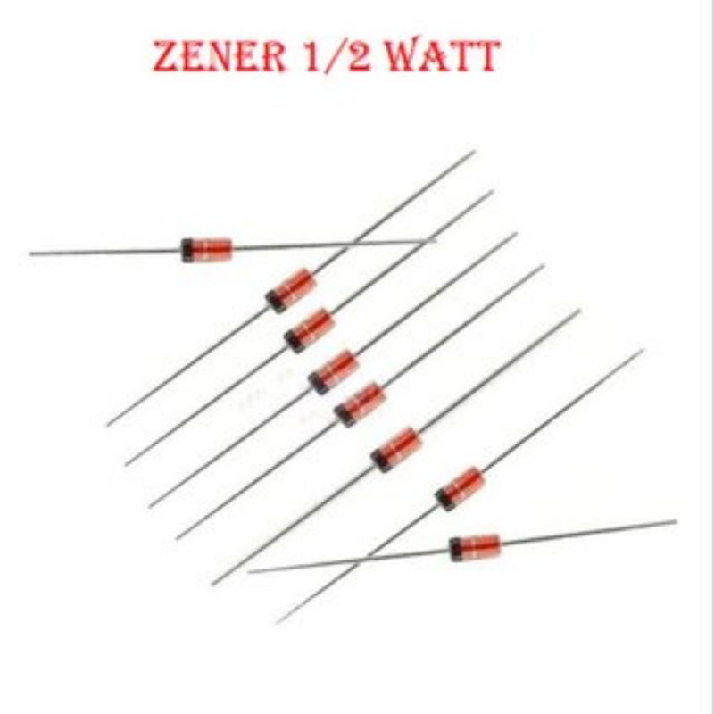 Jual Dioda Zener 1/2 watt 3,3v per 10pcs | Shopee Indonesia