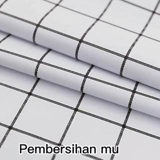 Jual 137 X 180cm Taplak Meja / Bahan PEVA Tahan Air / Desain Pola Kotak ...