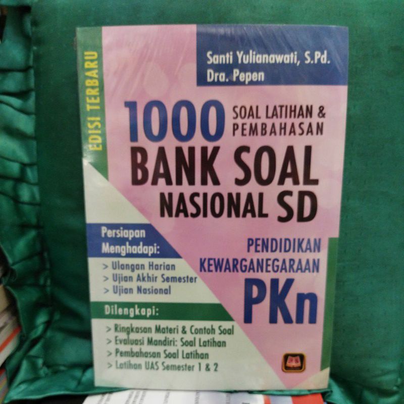 Jual 1000 BANK SOAL NASIONAL SD PKN ( EDISI TERBARU ) | Shopee Indonesia