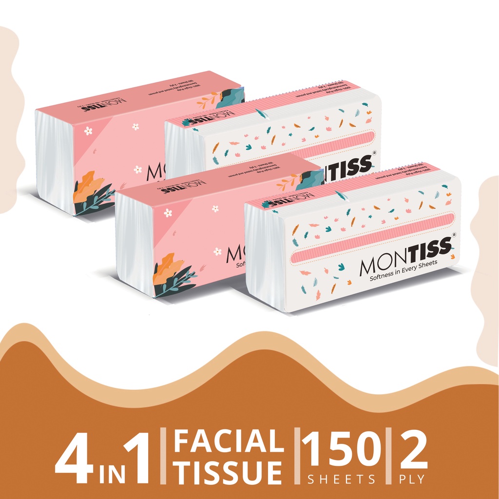 Jual Montiss Facial Tissue - Tisu Wajah | Shopee Indonesia
