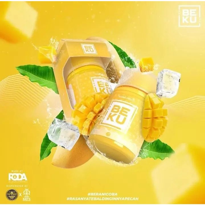 Jual [FREEBASE 60ML] BEQU MANGO FREEZE BY PODA [NAMA BARU BEKU ...