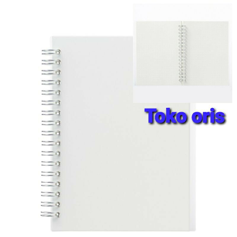 Jual Double Ring Notebook Dotted Paper || Buku Tulis Titik - Titik | Shopee Indonesia