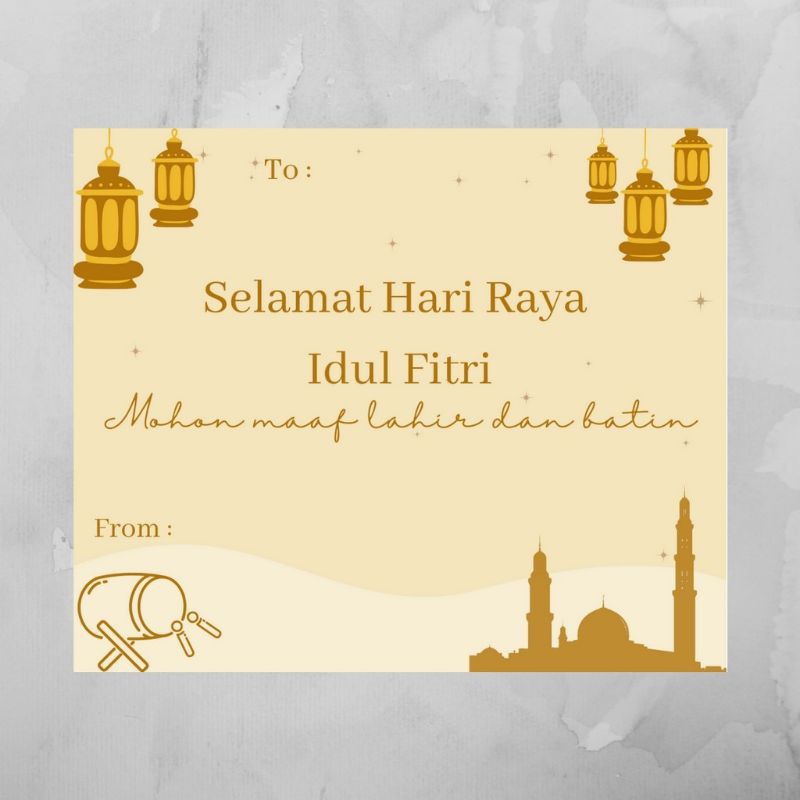 Jual KARTU UCAPAN IDUL FITRI / GREETING CARD / KARTU IDUL FITRI ... Jual KARTU UCAPAN IDUL FITRI / GREETING CARD / KARTU IDUL FITRI ...