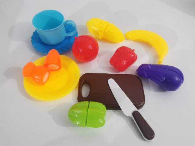 Jual Mainan potong buah buahan sayur sayuran master chef junior ...