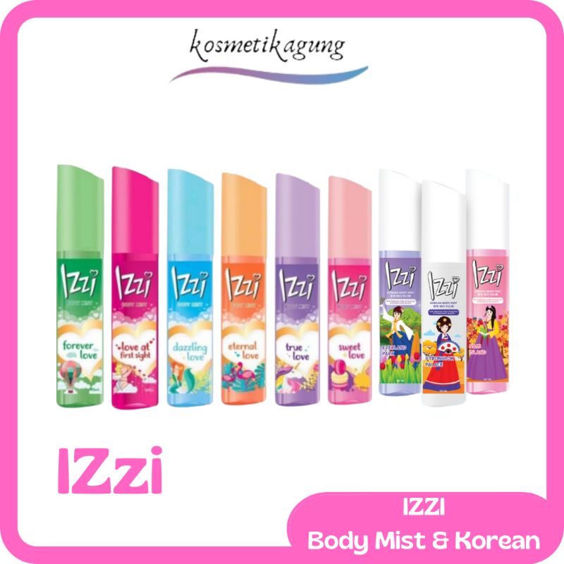 Jual IZZI Body Mist | Korean Body Mist | 100 ml | Shopee Indonesia