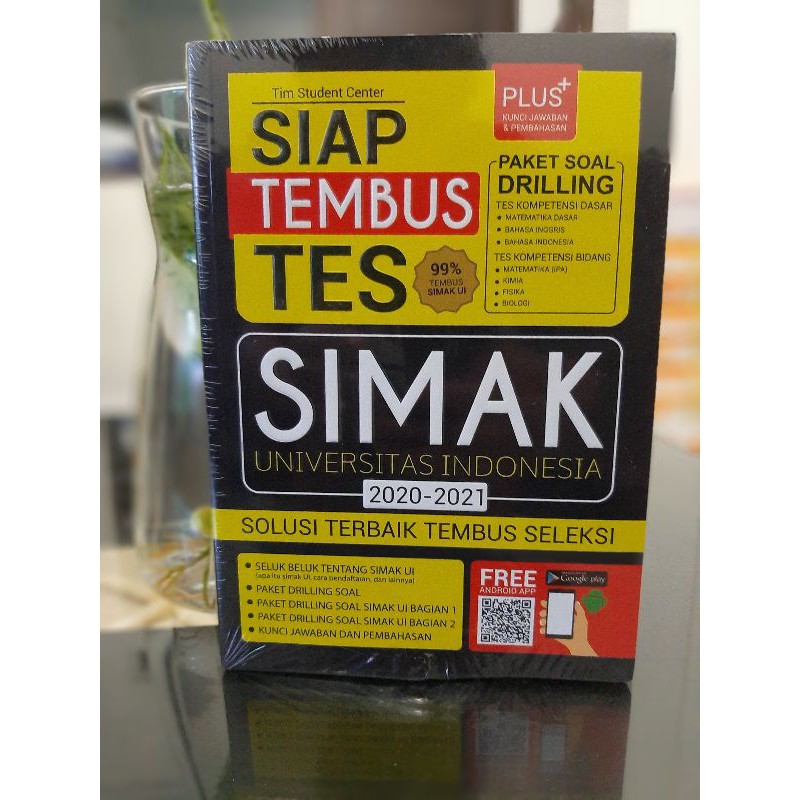 Jual BUKU : SIAP TEMBUS TES SIMAK UNIVERSITAS INDONESIA 2020-2021 ... Jual BUKU : SIAP TEMBUS TES SIMAK UNIVERSITAS INDONESIA 2020-2021 ...
