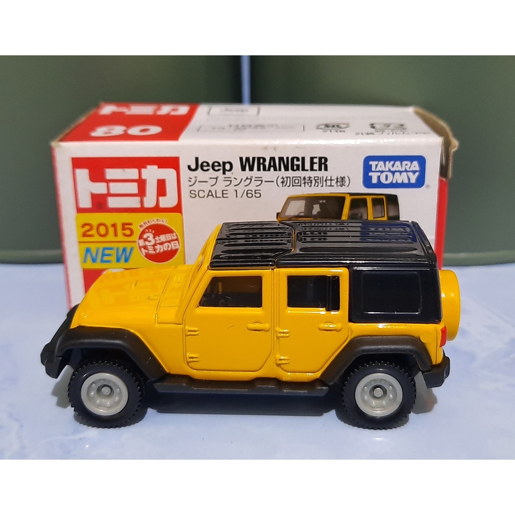Jual Tomica 80 JEEP WRANGLER (First Edition Special Colour) | Shopee Indonesia