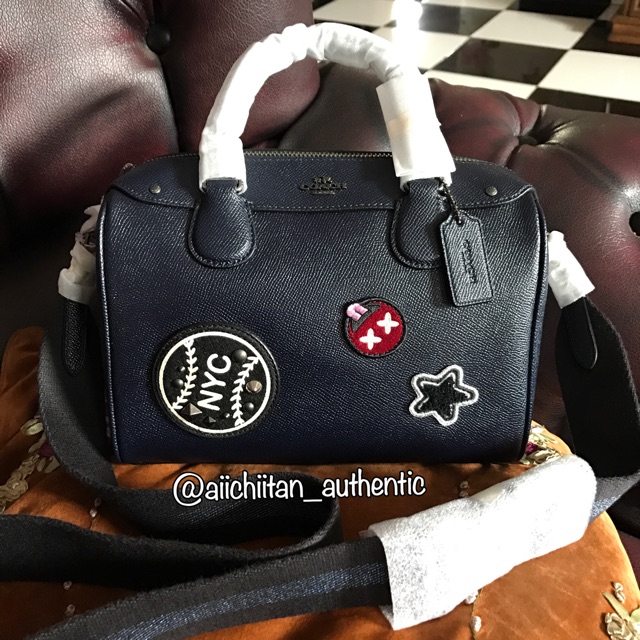 Jual Coach mini bennett patchwork / coach mini bennet sticker | Shopee ...