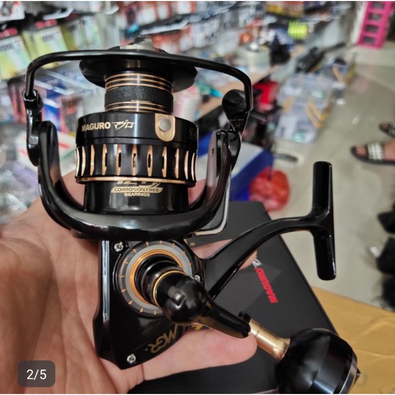 Jual reel maguro Navara 3000 4000 6000 body metal | Shopee Indonesia