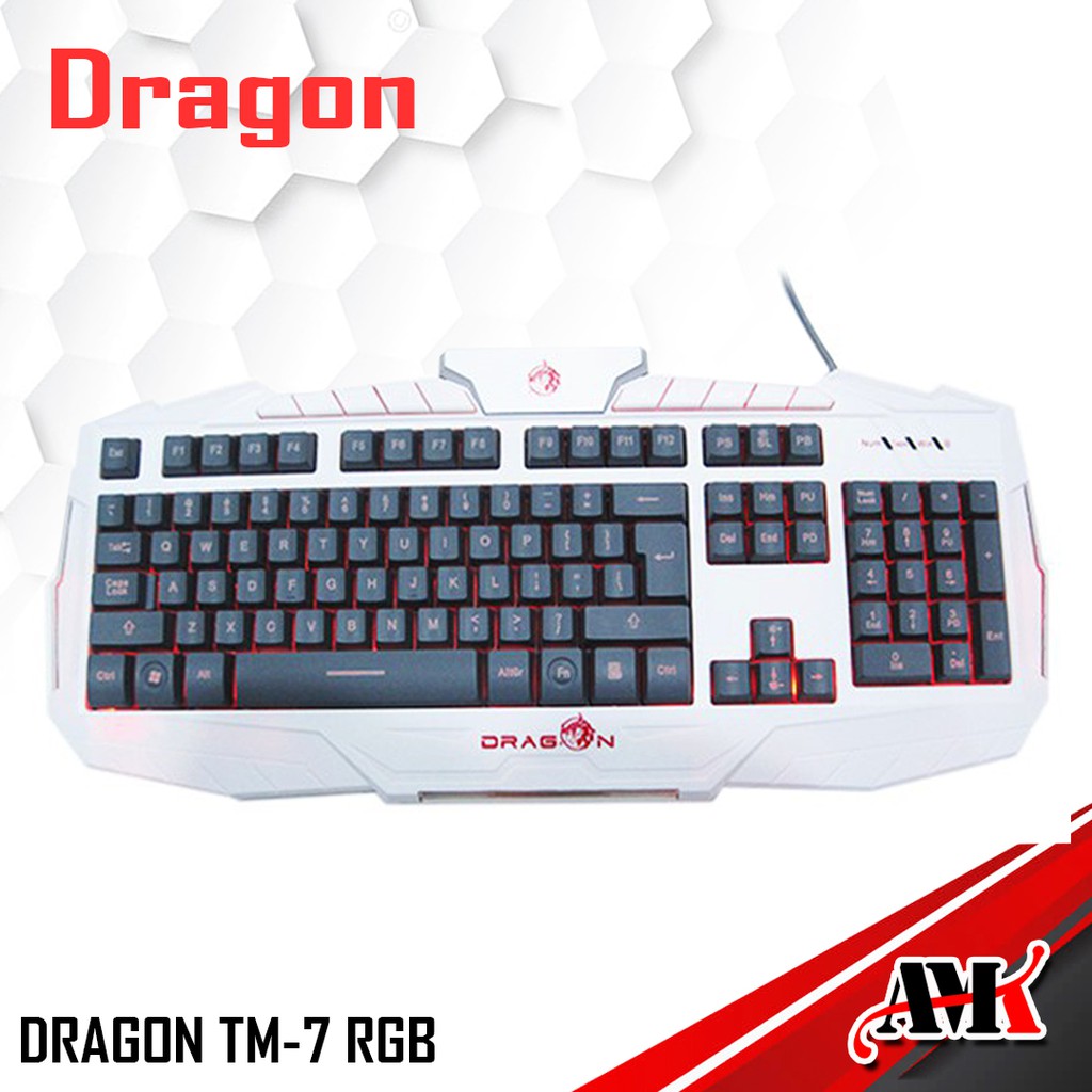 Jual Keyboard Gaming Dragon TM-7 / Keyboard Eksternal / Dragon Gaming ...