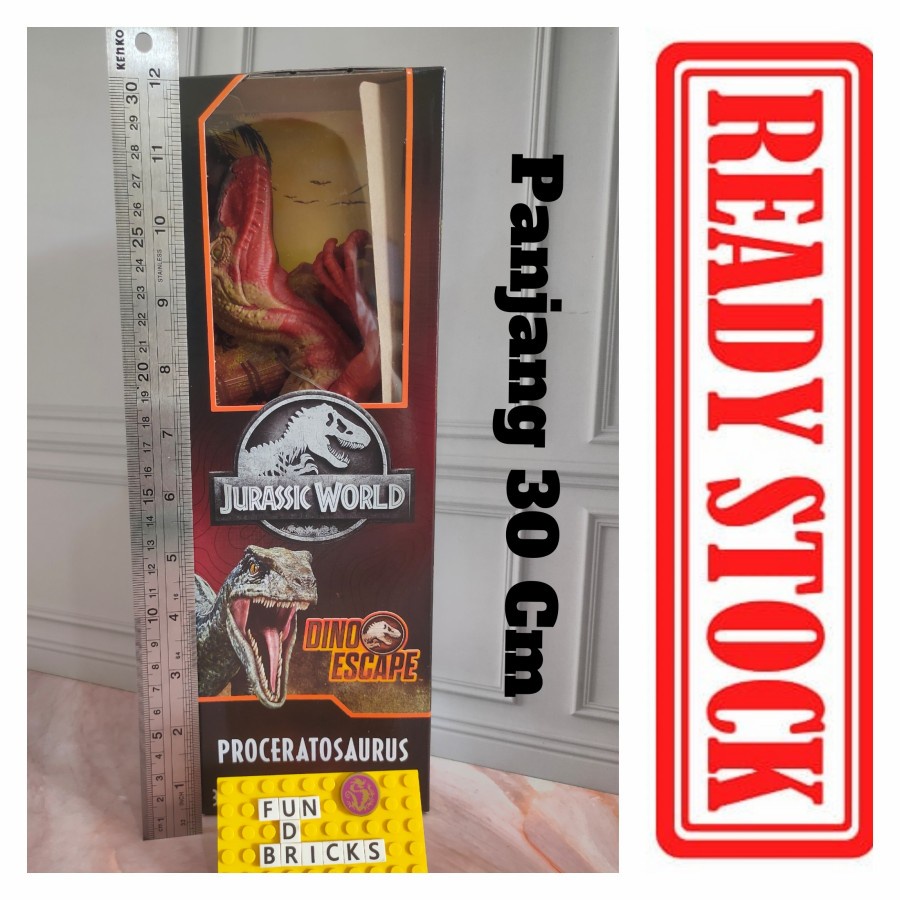 Jual Jurassic World Basic 12 Inch Proceratosaurus Original Mattel ...