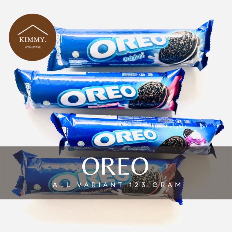 Jual OREO SANDWICH 123 RASA ORIGINAL CREAM VANILLA , ICE CREAM , OREO ...