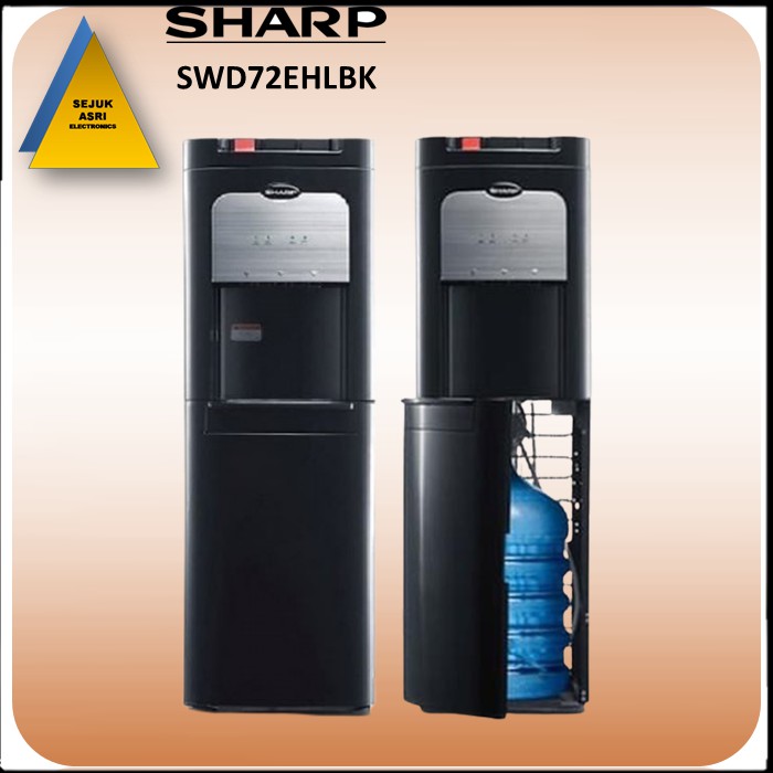 Jual Sharp - Dispenser Galon Bawah SWD72EHLBK | Shopee Indonesia