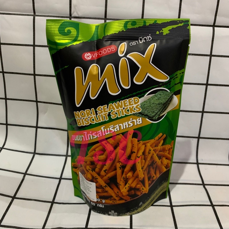 Jual VFOODS MIX Nori seaweed stick / MIX Koren spicy chicken stick ...