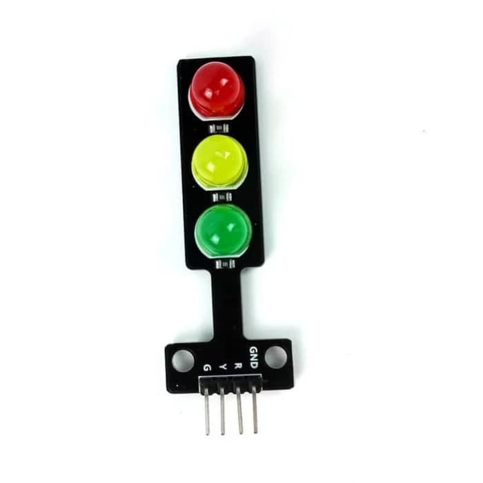 Jual Dijual Modul LED Lampu Lalu Lintas Traffic Light Module 5V 8mm R-Y ...