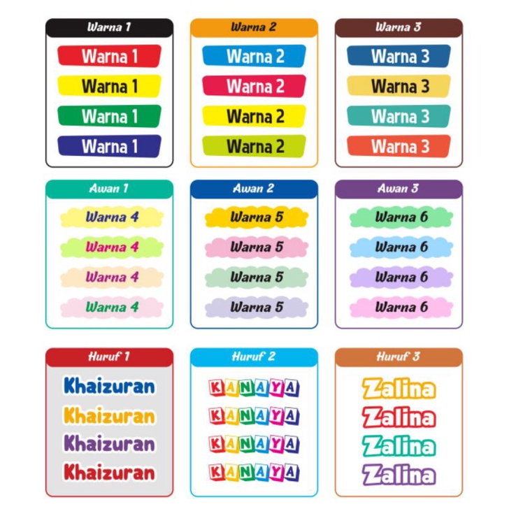 Jual STICKER KAIN CUSTOM | Shopee Indonesia