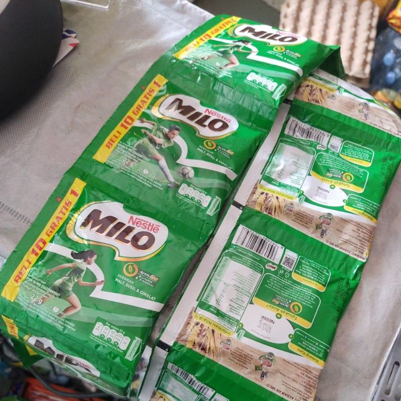 Jual Milo Susu Sachet 1 Renceng | Shopee Indonesia