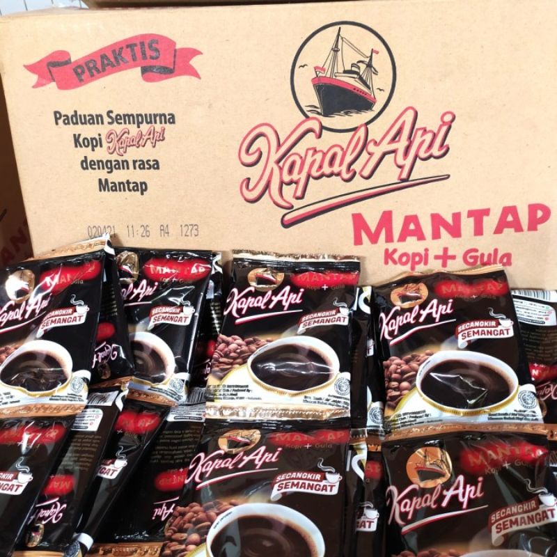 Jual Kapal Api Mantap Renceng 25g x 12 sachet | Shopee Indonesia