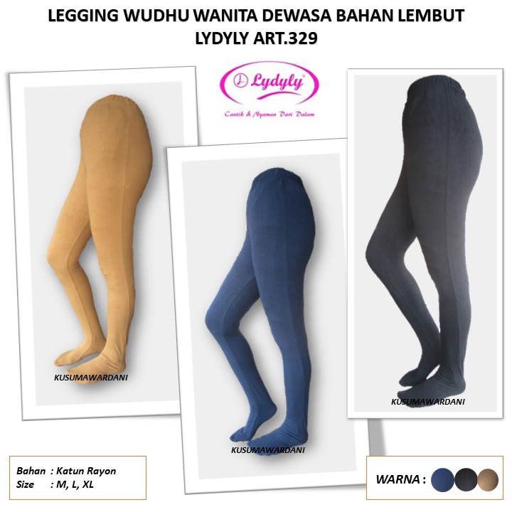 Jual Lydyly art.LC329 | Celana Panjang Legging Wudhu Wanita Muslimah ...