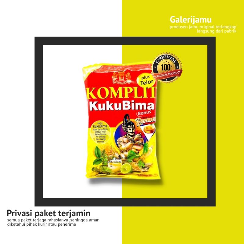 Jual Galeri Jamu - Jamu Komplit Kuku Bima Plus Telor Sidomuncul ...