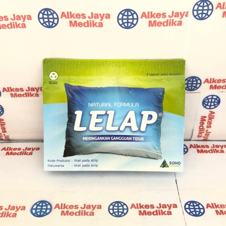Jual Lelap Isi 4 kaplet - Meringankan Gangguan Tidur | Shopee Indonesia