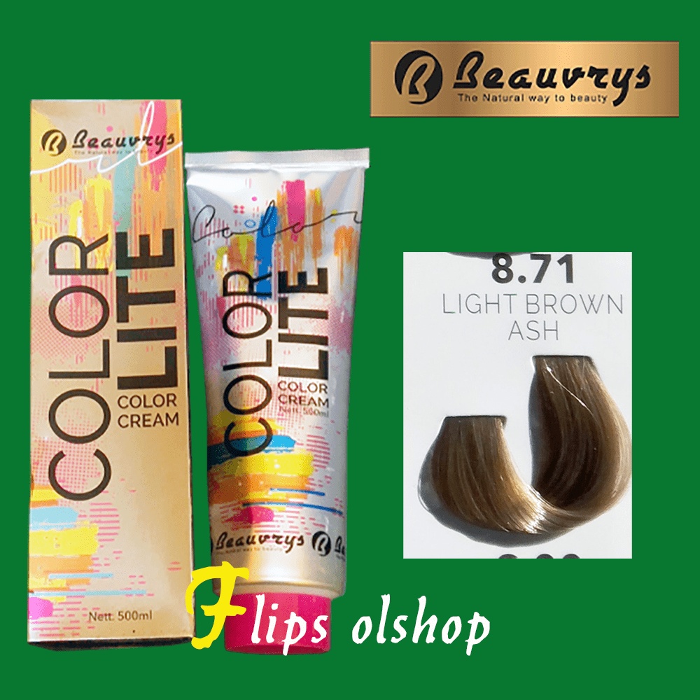 Jual COLORLITE BEAUVRYS 500ML | PEWARNA RAMBUT | COLOR LITE | Shopee ...