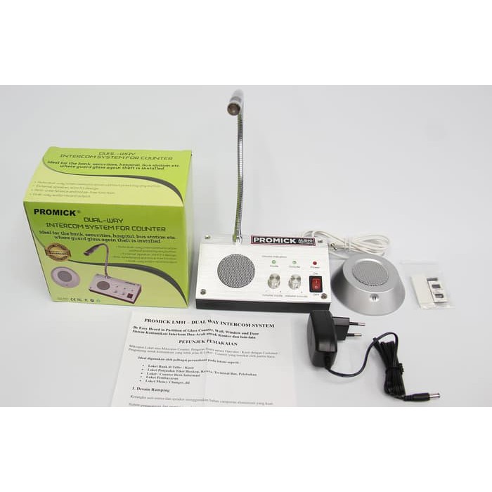 Jual Promick LM-01 Mikropon Loket, Mikropon Counter. Pengeras Suara ...