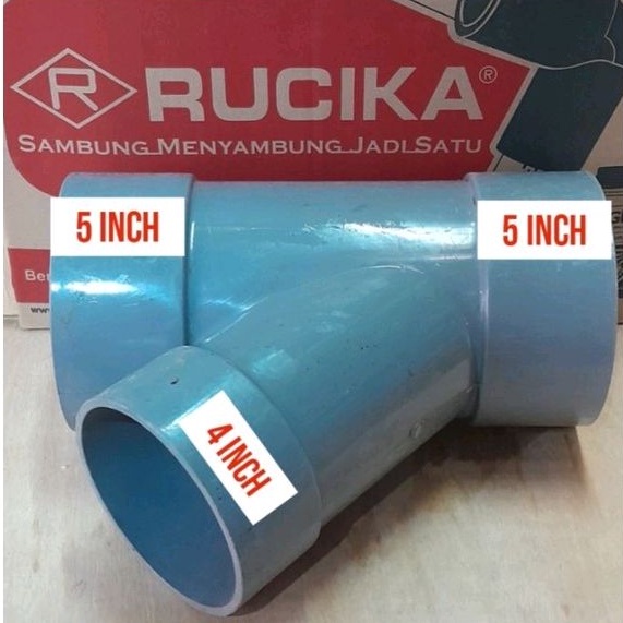 Jual TY 5x4" inch Rucika D / T5×Y4" Rucika TeeYee 5x4" ins TeeWay ...