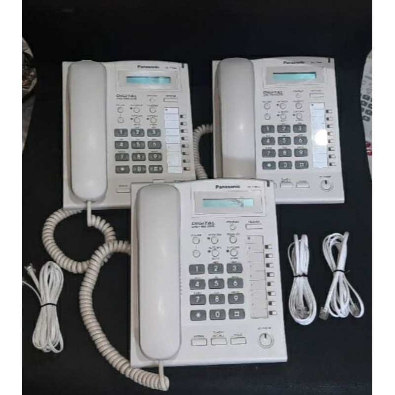Jual PESAWAT TELEPON PANASONIC KX-T7665 SECOND SPESIAL | Shopee Indonesia