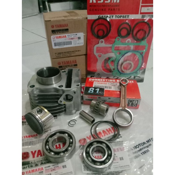 Jual BLOK SEHER+STANG SEHER YAMAHA MIO LAMA/MIO SPORTY/MIO SOUL/FINO KARBU (5LW-5TL) | Shopee ...
