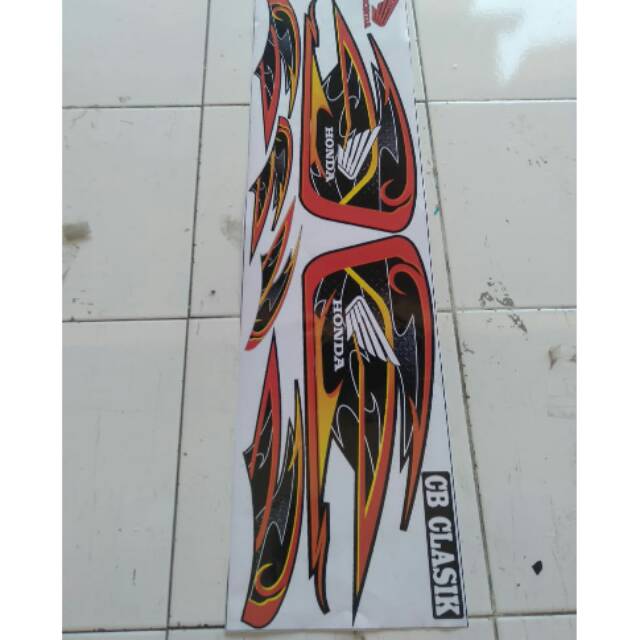 Jual Stiker lis striping honda CB klasik | Shopee Indonesia