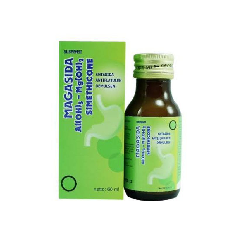 Jual Magasida Suspensi 60 ml Dan Magasida 10 Tablet | Shopee Indonesia
