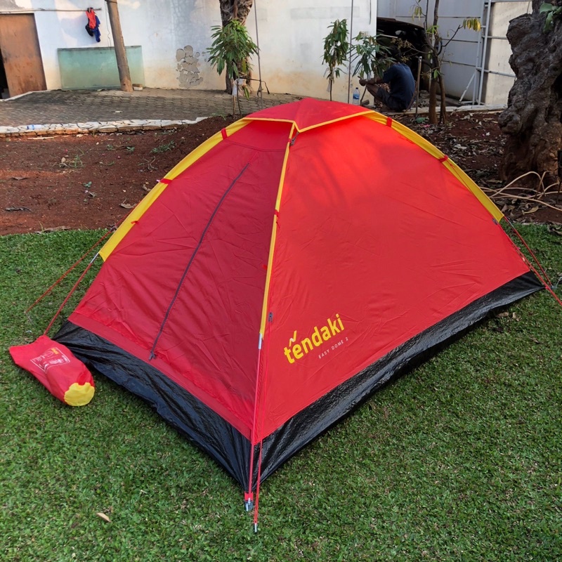 Jual Tenda Camping Tendaki Easy Dome 2 Kapasitas 2 Orang Single Layer ...