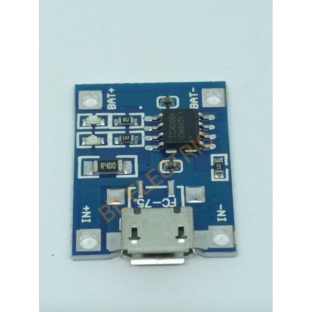 Jual TP4056 Lithium Battery Charging Output 5V 1A Micro Usb Modul Cas ...