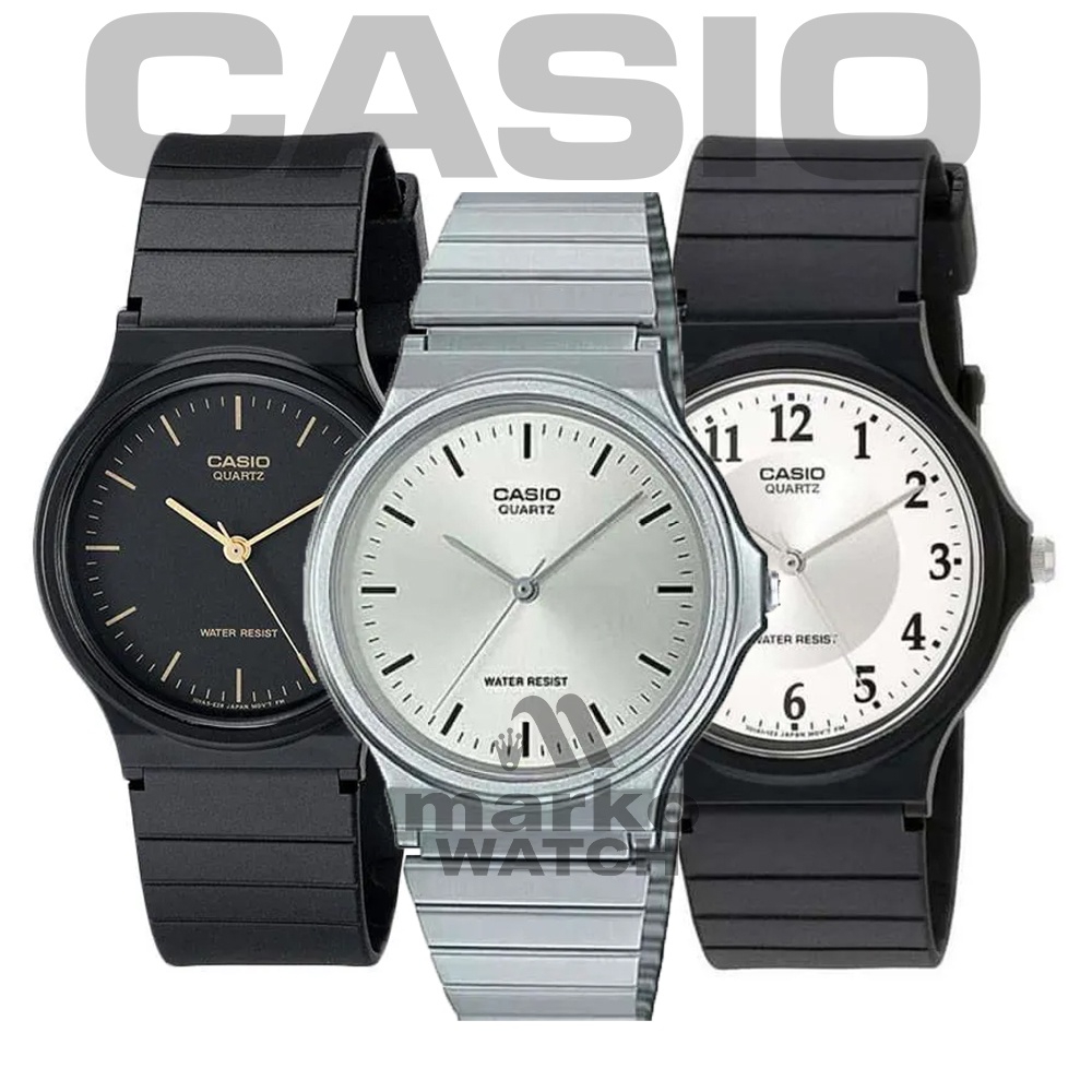 Jual JAM TANGAN UNISEX CASIO MQ-24 / MQ 24 ANALOG KARET MURAH ORIGINAL 100% | Shopee Indonesia