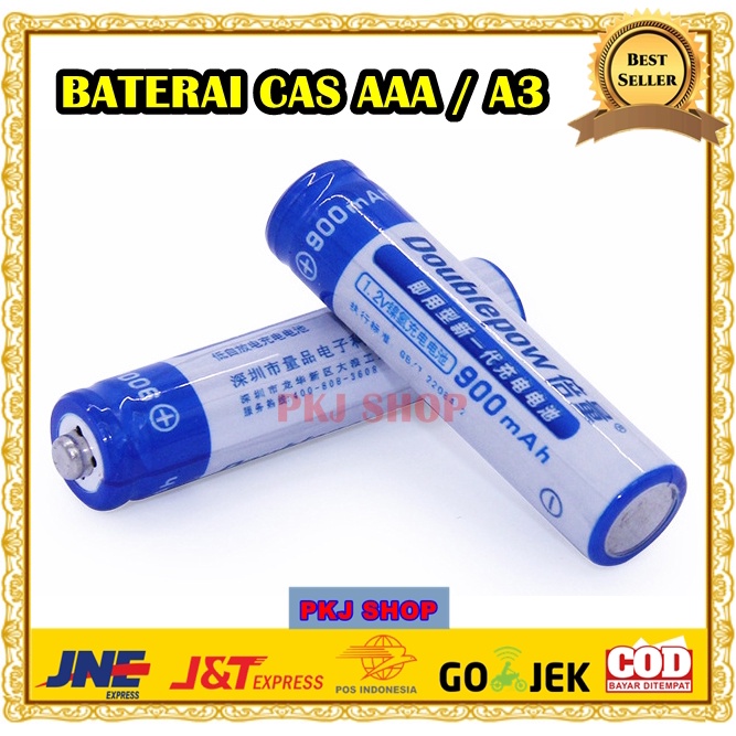 Jual Batu Baterai AAA A3 Rechargeable NiMH 900mAh 1 PCS | Shopee Indonesia
