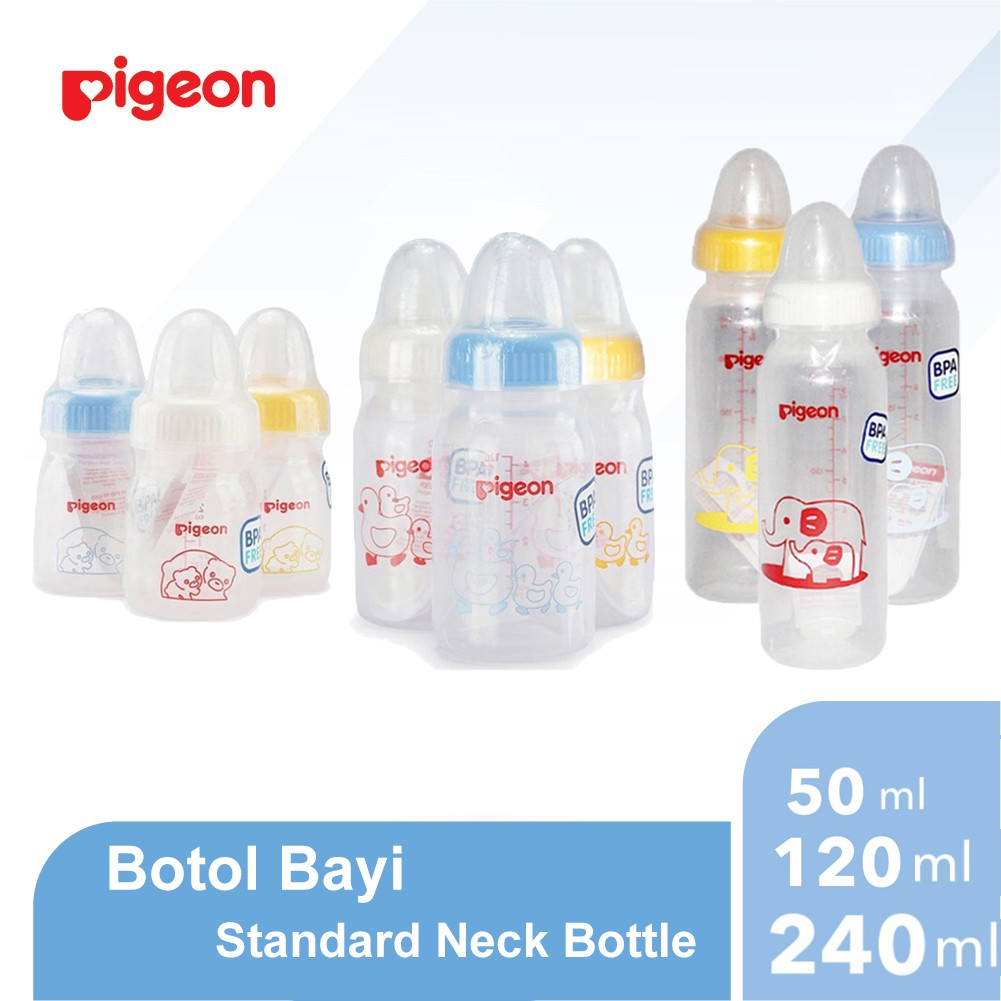 Jual Pigeon Bottle Standard ECO Botol Bayi PPRP STD-MM BPA Free | Dot ...