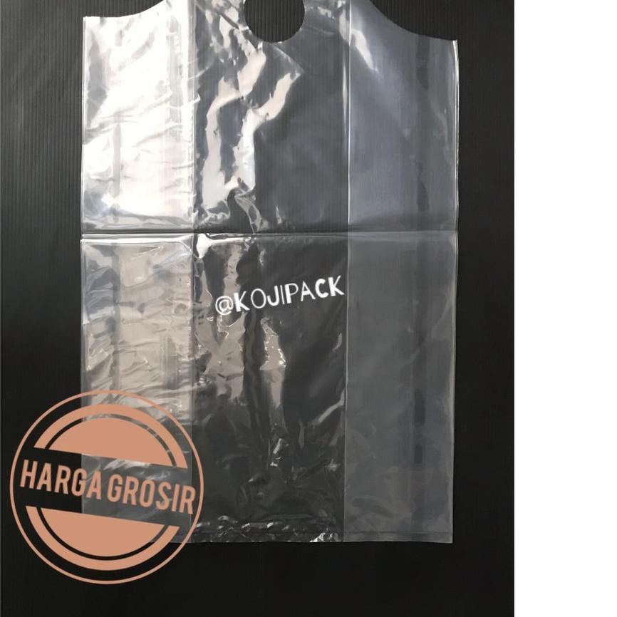 Jual Kantong Shopping Bag Plastik PE Diamond ukuran 30 Plong Gunung ...