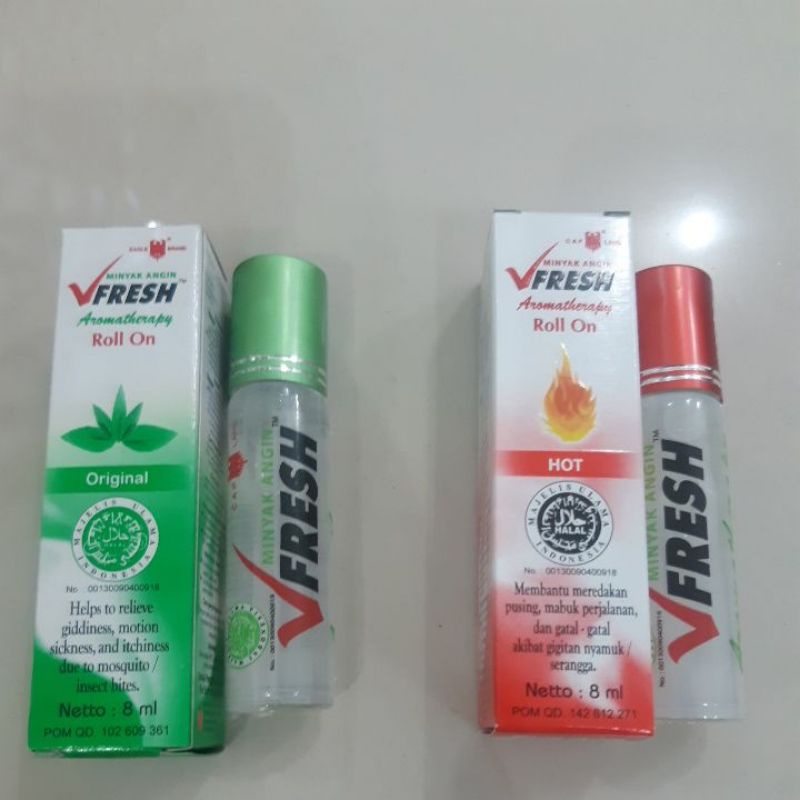 Jual VFresh Roll On 8ml | Shopee Indonesia