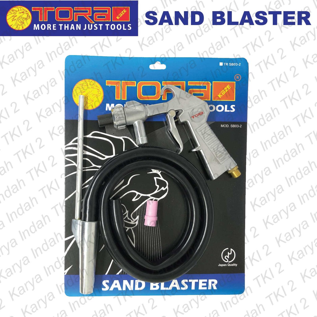 Jual Air Sandblast Gun TORA Sand Blaster Sandblaster Tembakan Pasir Kaca Doff | Shopee Indonesia