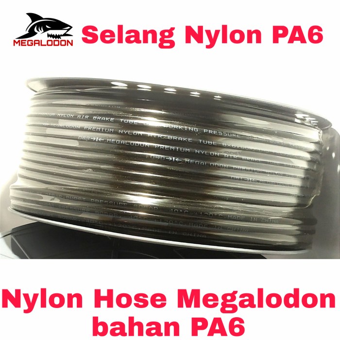 Jual Nylon/ nilon tube PA6 TUBE 10MM X 7,5MM Selang plastik 10mm per ...