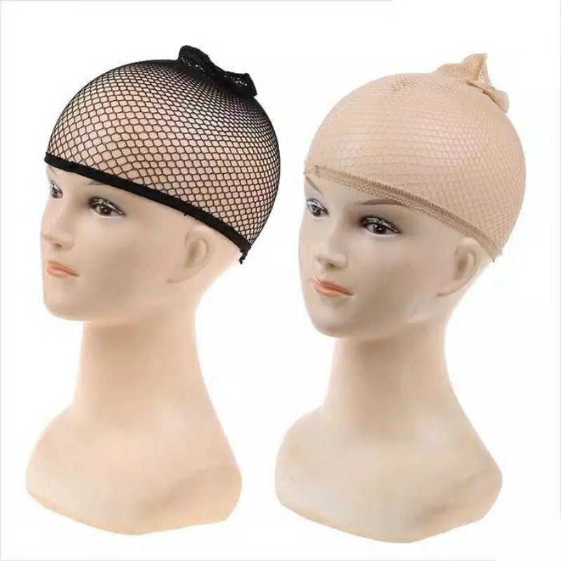 Jual hairnet wig cap coklat atau hitam hair net | Shopee Indonesia