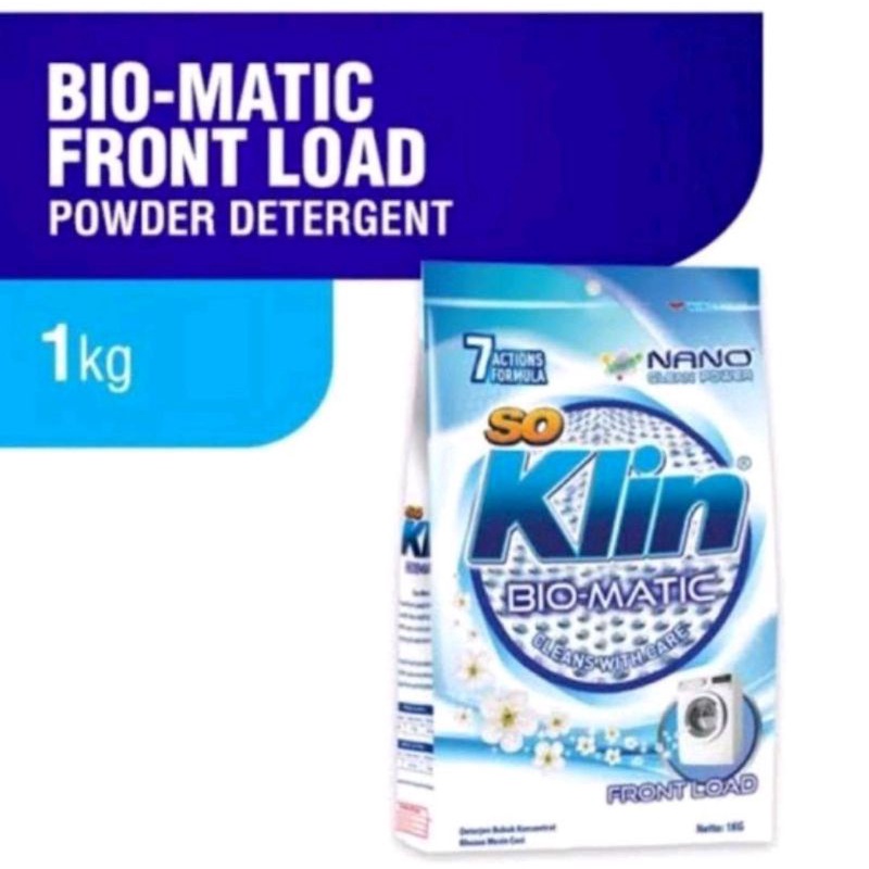 Jual SOKLIN MATIC FRONT LOAD 800 G | Shopee Indonesia
