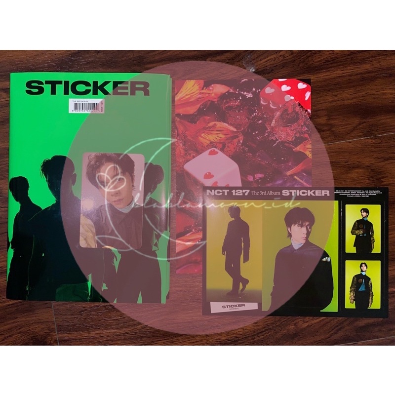 Jual UNSEALED ALBUM NCT 127 STICKER - STICKY VERSION JAEHYUN JOHNNY ...