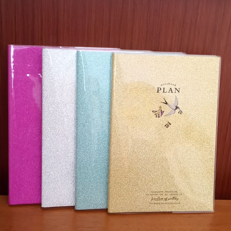 Jual Notebook Glitter/Buku Catatan Cover Glitter A5 (Notebook Plan ...