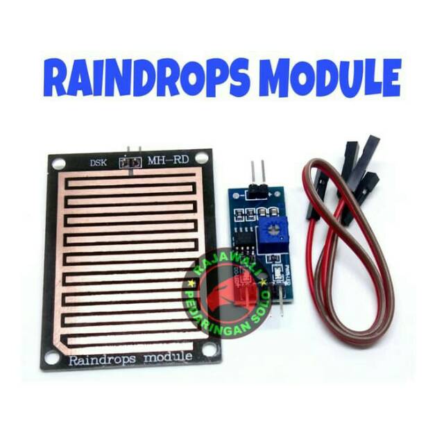 Jual Raindrops module / modul sensor rintik hujan | Shopee Indonesia