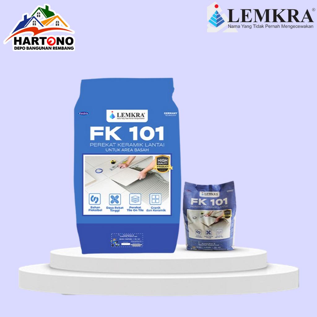 Jual LEMKRA FK 101 30KG ABU - SEMEN INSTANT PEREKAT KERAMIK LANTAI | Shopee Indonesia